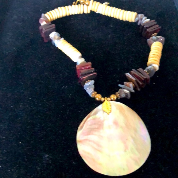 Jewelry | Vintage Shell And Bone Necklace | Poshmark